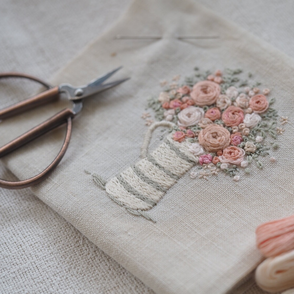 Perfect Posy Embroidery Kit - The Reed Warbler Shop