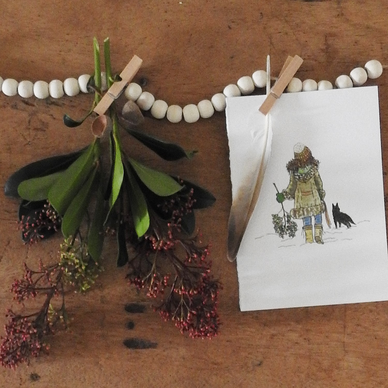 Beaded Guirlande - The Reed Warbler Shop